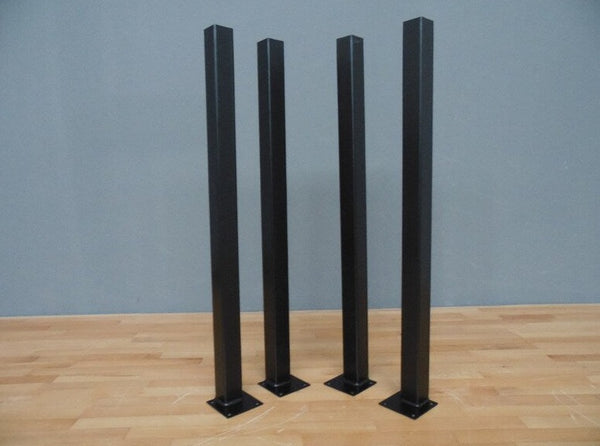 Counter Table Legs , 35” Steel BigPost Table Legs - A set of 4 legs ...