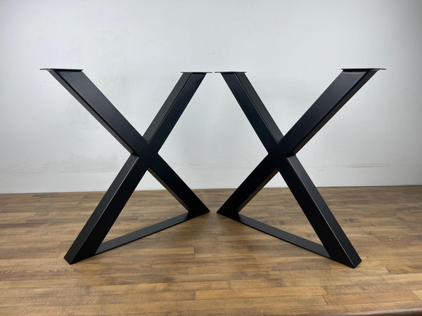 Handcrafted Metal Table Legs – Sturdy Steel Desk & Dining Table Base ...