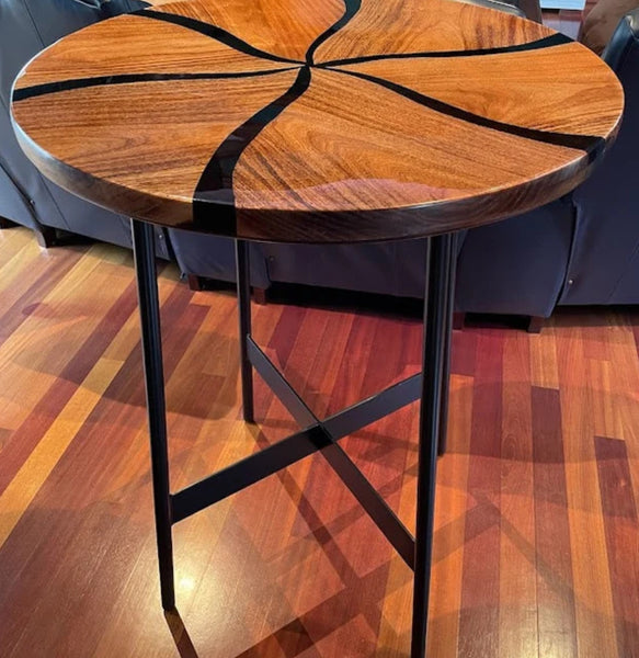 Sturdy and Stylish Metal Bar Height Table Base for Pub and Bistro ...