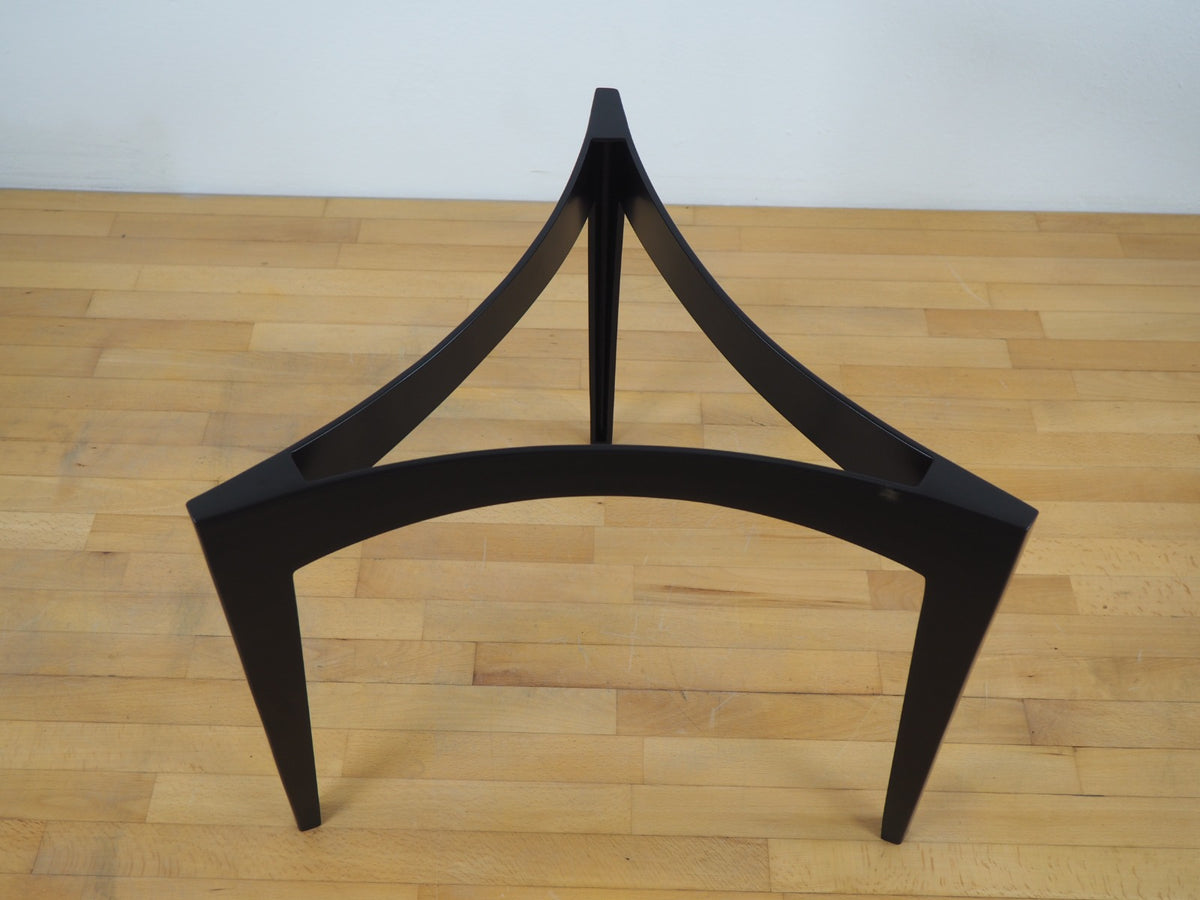 Mid -Century Modern Round Coffee Table Base for Glass Top | NEFES ...