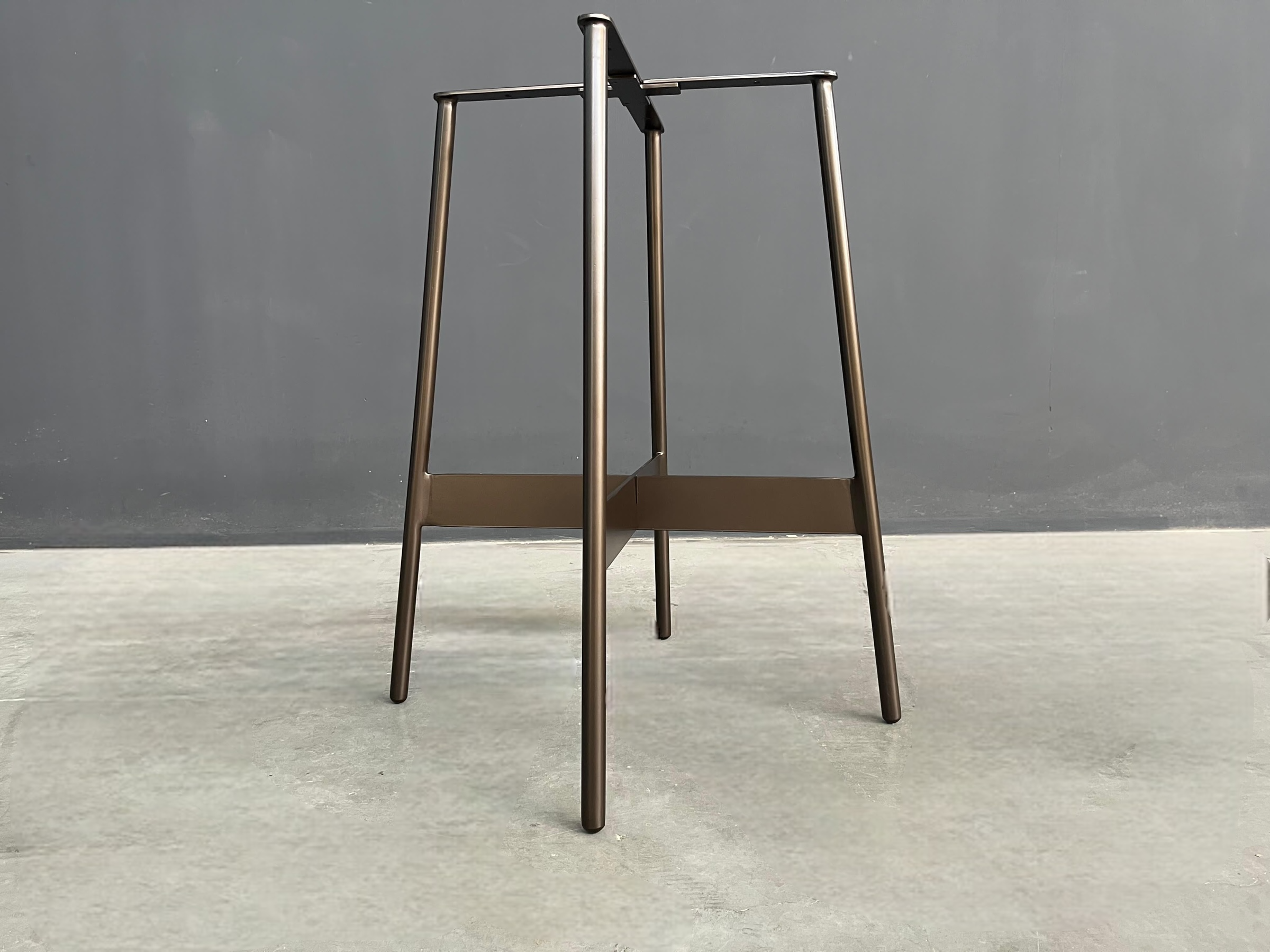 Sturdy and Stylish Metal Bar Height Table Base for Pub and Bistro ...