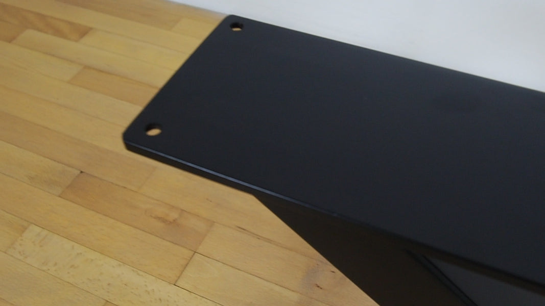 16" X-frame Modern Bench Legs - balasagun