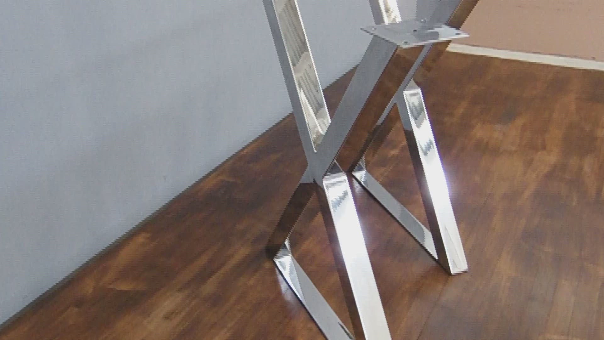 Modern Stainless Steel Table Legs X Shaped | ( Custom Made ) - balasagun