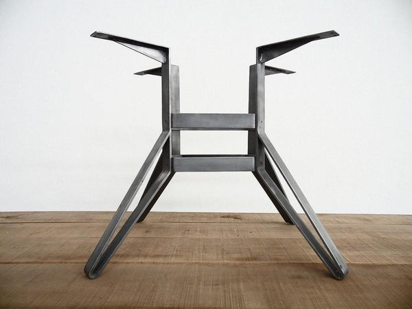 28" Lagari Steel Table Base Height 26" 32" - balasagun