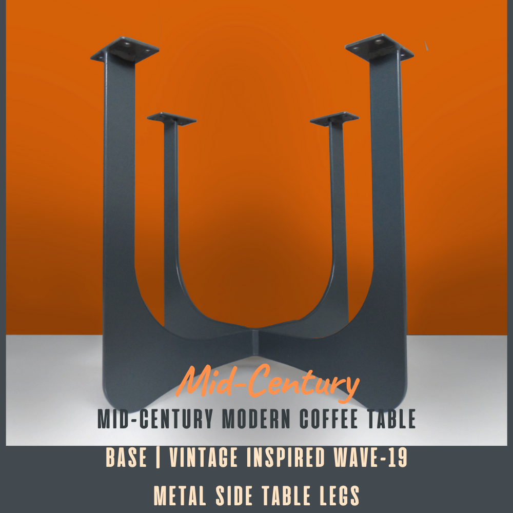 Mid-Century Modern Coffee Table Base - balasagun