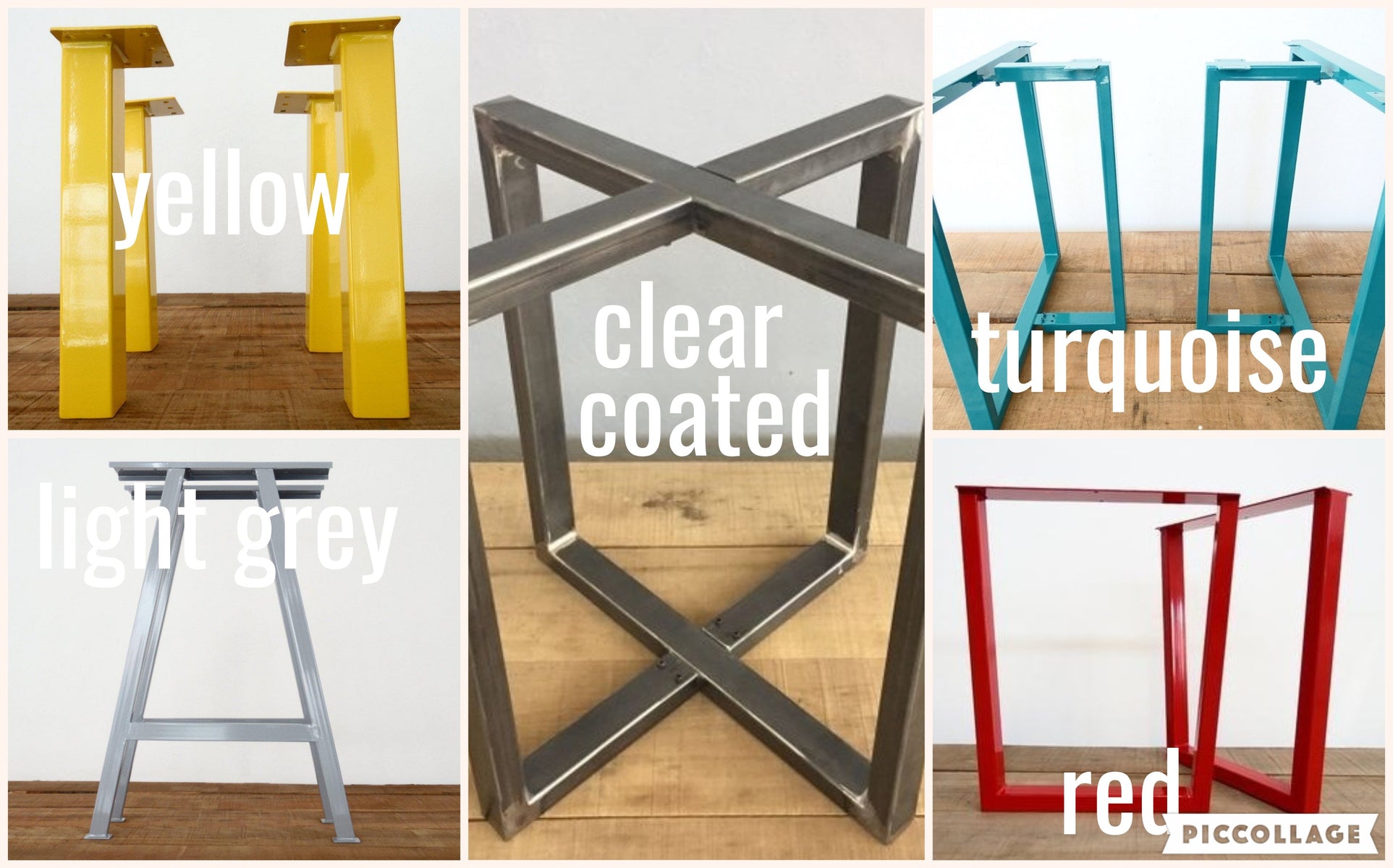 Steel Round Table Legs , 28"H 35" Round Steel Table Base - balasagun