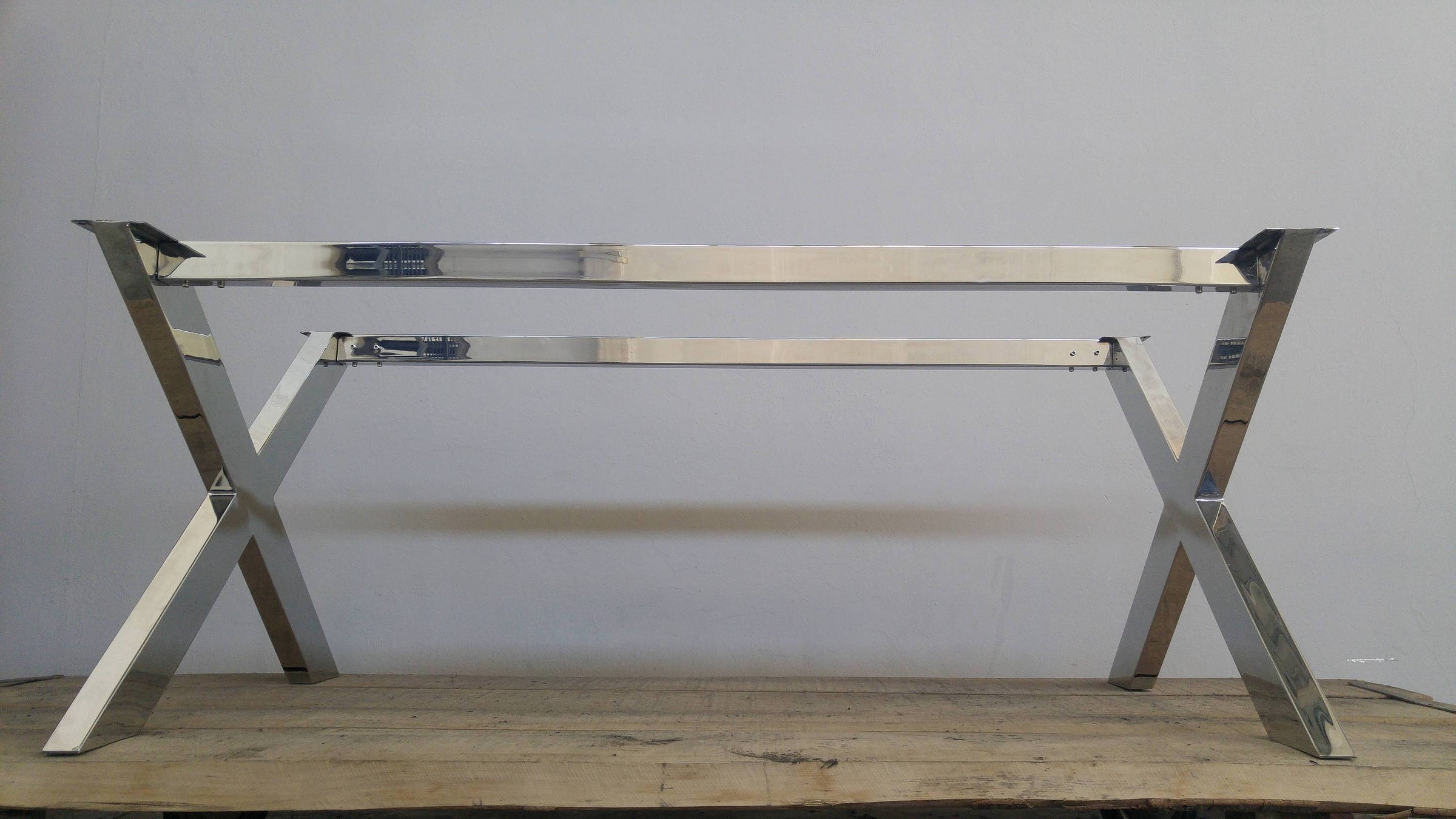 Metal Dining Table Base | Custom Modern Steel,Brass,Stainless Steel ...